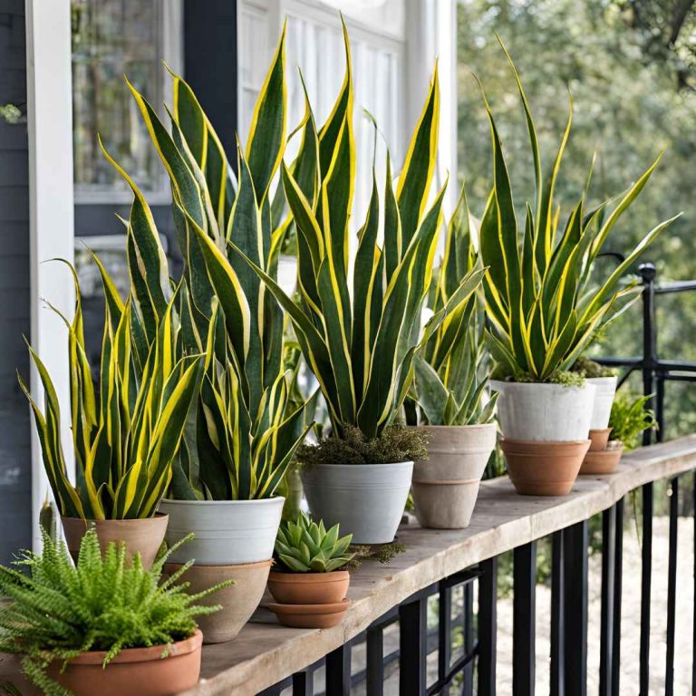 24 Stylish Snake Plant Setups - Epic Vill